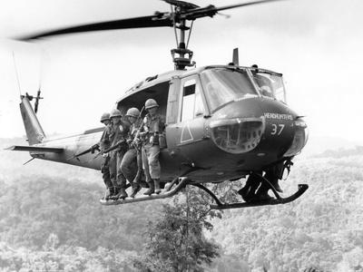 'Vietnam War Operation Thayer II' Photographic Print - Henri Huet | Art.com