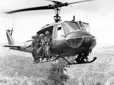'Vietnam War Operation Thayer II' Photographic Print - Henri Huet | Art.com