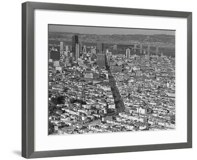 San Francisco Aerial 1973 Photographic Print by Sal Veder | Art.com