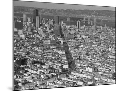 San Francisco Aerial 1973 Photographic Print by Sal Veder | Art.com