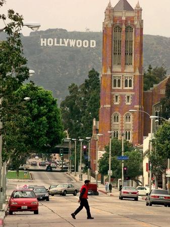 'Hollywood Sign' Photographic Print - Mark J. Terrill | Art.com