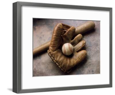 Baseball Still Life Photographic Print by | Art.com