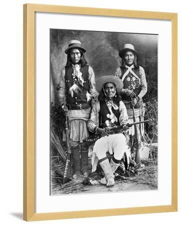 Apache Men, C1909 Photographic Print by | Art.com
