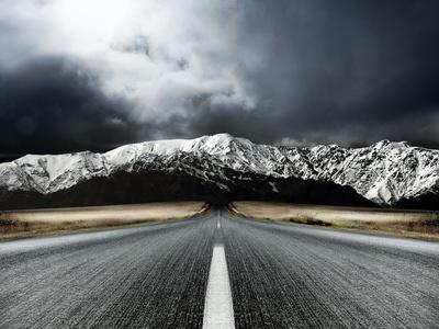 Open Road Photographic Print - PhotoINC | Art.com