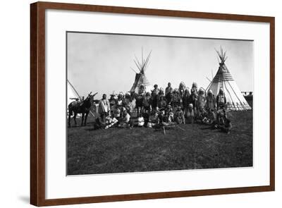 The Blackfeet Indians Photographic Print by | Art.com
