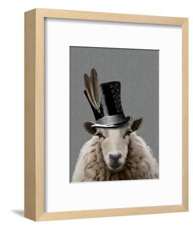 Steampunk Sheep Art Print by Fab Funky | Art.com