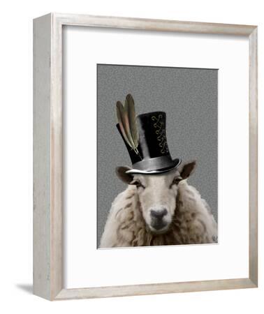 Steampunk Sheep Art Print by Fab Funky | Art.com