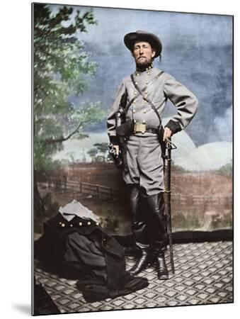 Confederate Army Colonel John S. Mosby During the American Civil War ...