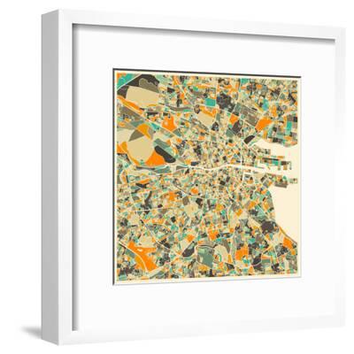 Dublin Map Art Print by Jazzberry Blue | Art.com