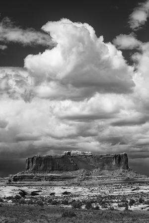 'Approaching Rainstorm over Monitor Butte, Colorado Plateau Near ...