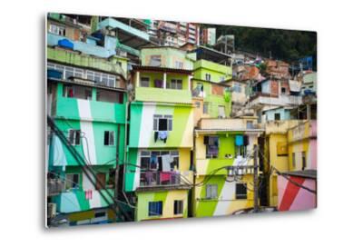 Colorful Painted Buildings of Favela in Rio De Janeiro Brazil ...