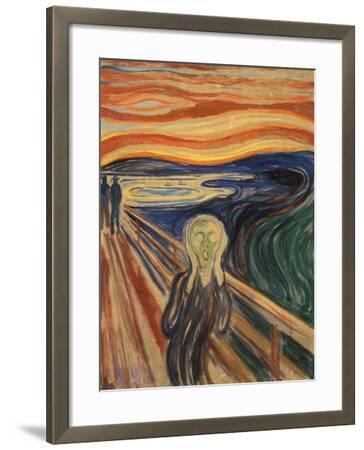 The Scream Art Print by Edvard Munch | Art.com