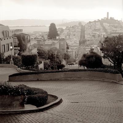 Lombard Street #1 Photographic Print - Alan Blaustein | Art.com