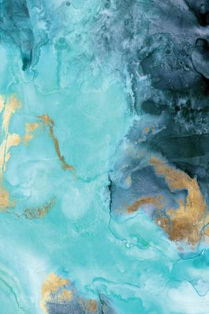 'Gold Under the Sea II' Art Print - Eva Watts | Art.com