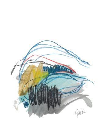 'Abstract Landscape No. 19' Art Print - Jan Weiss | Art.com