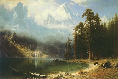 'Mount Corcoran' Art Print - Albert Bierstadt | Art.com