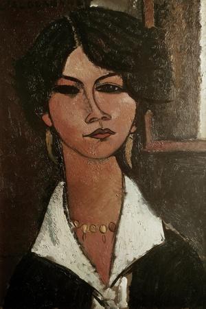 'The Algerian Almaisa' Giclee Print - Amedeo Modigliani | Art.com