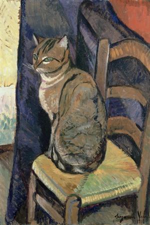 'Study of a Cat, 1918' Giclee Print - Suzanne Valadon | Art.com