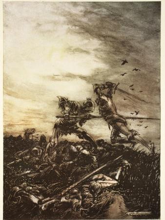 'How Mordred Was Slain by Arthur, and How by Him Arthur Was Hurt to the ...