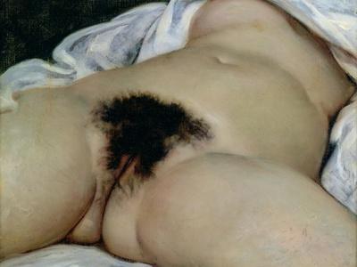 'The Origin of the World, 1866' Giclee Print - Gustave Courbet ...