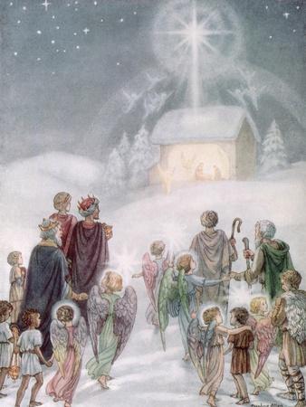 A Christmas Card from a Watercolour Giclee Print - Daphne Allan | Art.com