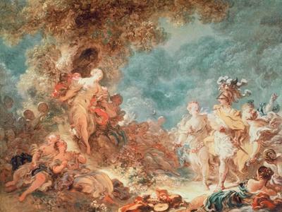 'Rinaldo in the Garden of the Palace of Armida' Giclee Print - Jean ...