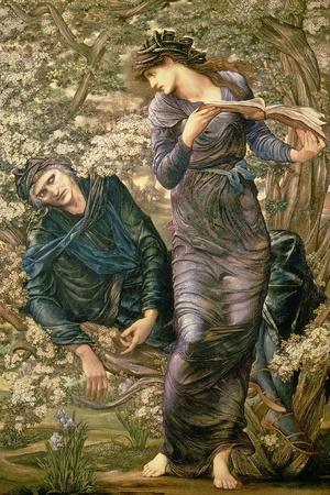 'The Beguiling of Merlin, 1872-77' Giclee Print - Edward Burne-Jones ...