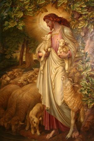 The Good Shepherd Giclee Print - Frederick James Shields | Art.com