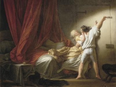 The Bolt Art Print - Jean-Honoré Fragonard | Art.com