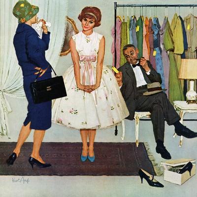 '"First Prom Dress", April 18, 1959' Giclee Print - Kurt Ard | Art.com