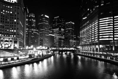 'Chicago River' Photographic Print - John Gusky | Art.com