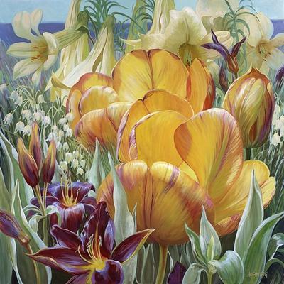 Palisade Garden Premium Giclee Print - Elizabeth Horning | Art.com
