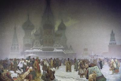 'The Abolition of Serfdom in 1861, from the 'slav Epic', 1914' Giclee ...