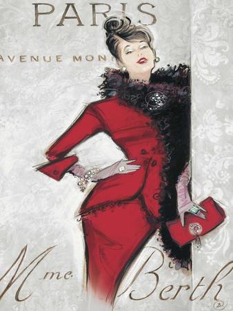 Paris Style Femme Art Print - Chad Barrett | Art.com