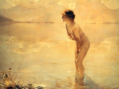 September Morn, 1912 Giclee Print - Paul Chabas | Art.com