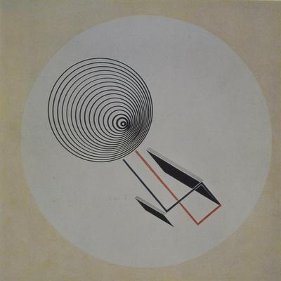 'Proun 93. Floating Spiral, 1924' Giclee Print - El Lissitzky | Art.com