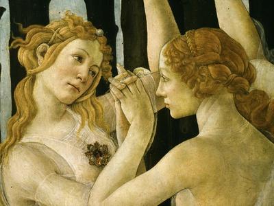 'La Primavera (Spring) Detail of Two of the Three Graces c.1475' Giclee ...