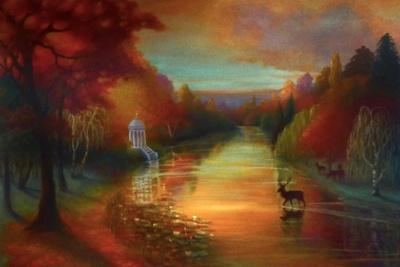 Autumn Idyl, Giclee Print - Lee Campbell | Art.com