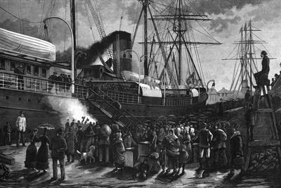 Emigrant Ship, Denmark Art Print | Art.com