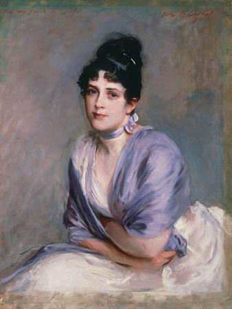 'Portrait of Elizabeth Lily Millet, née Merrill (1853-1932), ca 1885 ...