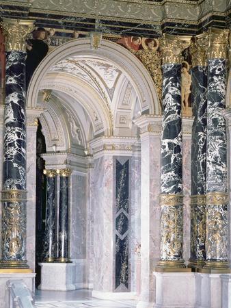 'Interior of the Kunsthistorisches Museum in Vienna, Detail Depicting ...