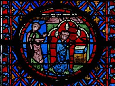 'Window W12 Judith's Prayer Judith Ix' Giclee Print | Art.com