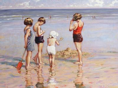 The Sandcastle Giclee Print - Paul Gribble | Art.com