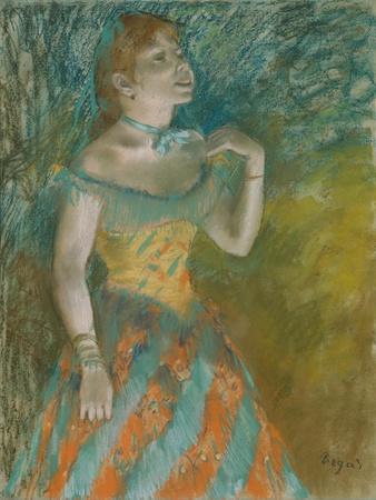 The Singer in Green, c.1884 Giclee Print - Edgar Degas | Art.com