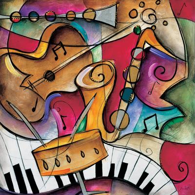 'Jazz it Up II' Art Print - Eric Waugh | Art.com