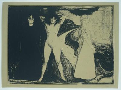'Women in Three Stages (Print)' Giclee Print - Edvard Munch | Art.com