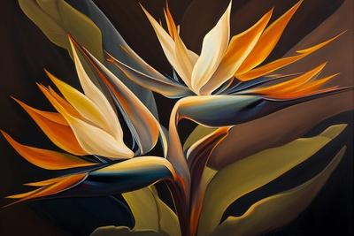 'Birds of Paradise I' Art Print - Lea Faucher | Art.com