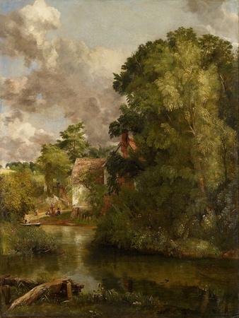 Willy Lott's House from the Stour (The Valley Farm), C.1816-1818 (Oil ...