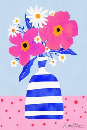 'Maximalist Flower Vase' Giclee Print - Baroo Bloom | Art.com