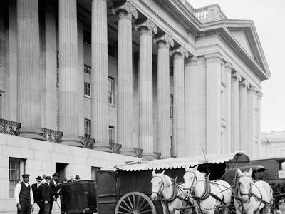 U.S. Treasury Currency Wagon, Washington, D.C. Photo | Art.com